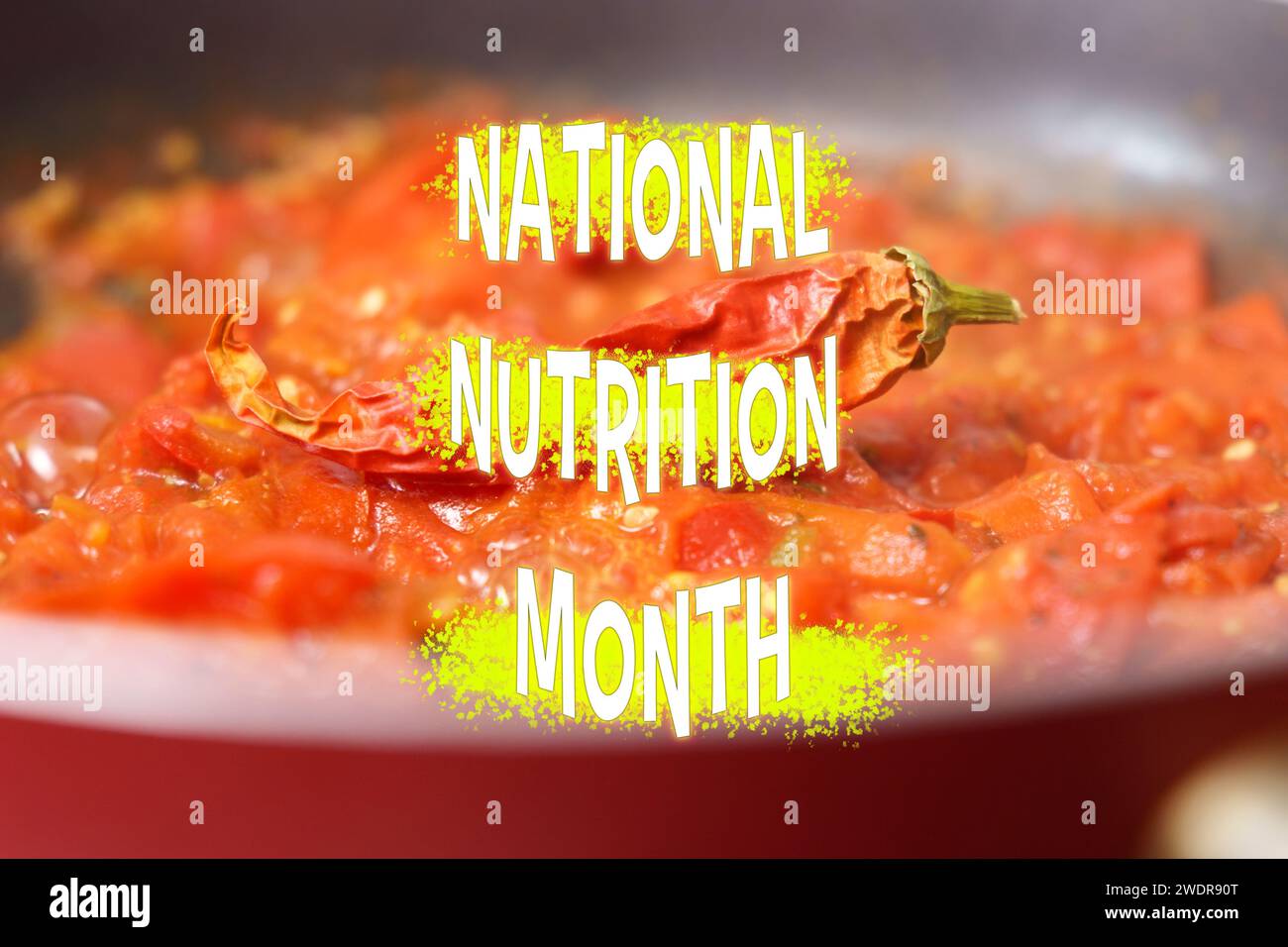 Celebrating National Nutrition Month With Vibrant Tomato-Based Dish in ...