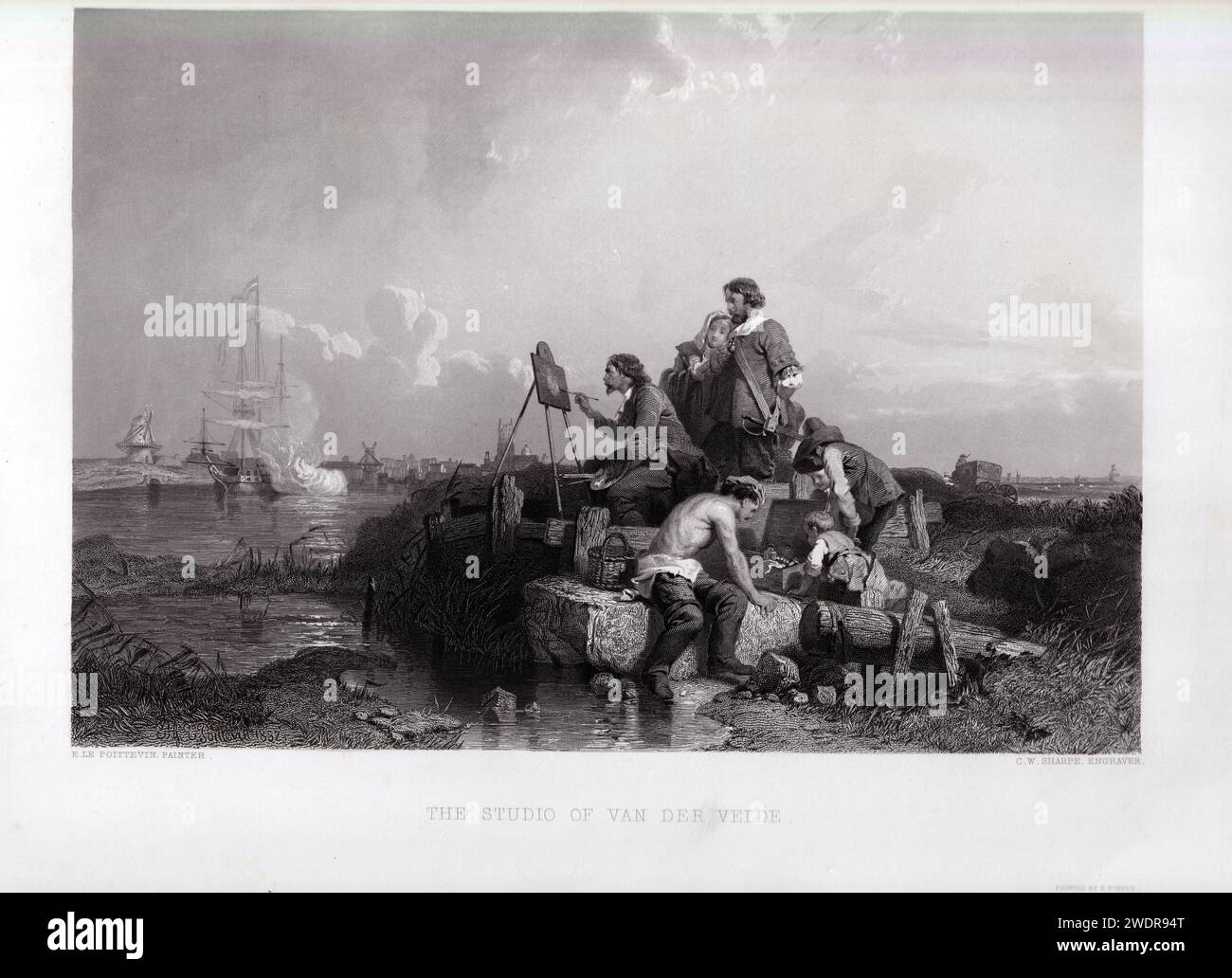 The studio of van der velde hi-res stock photography and images - Alamy