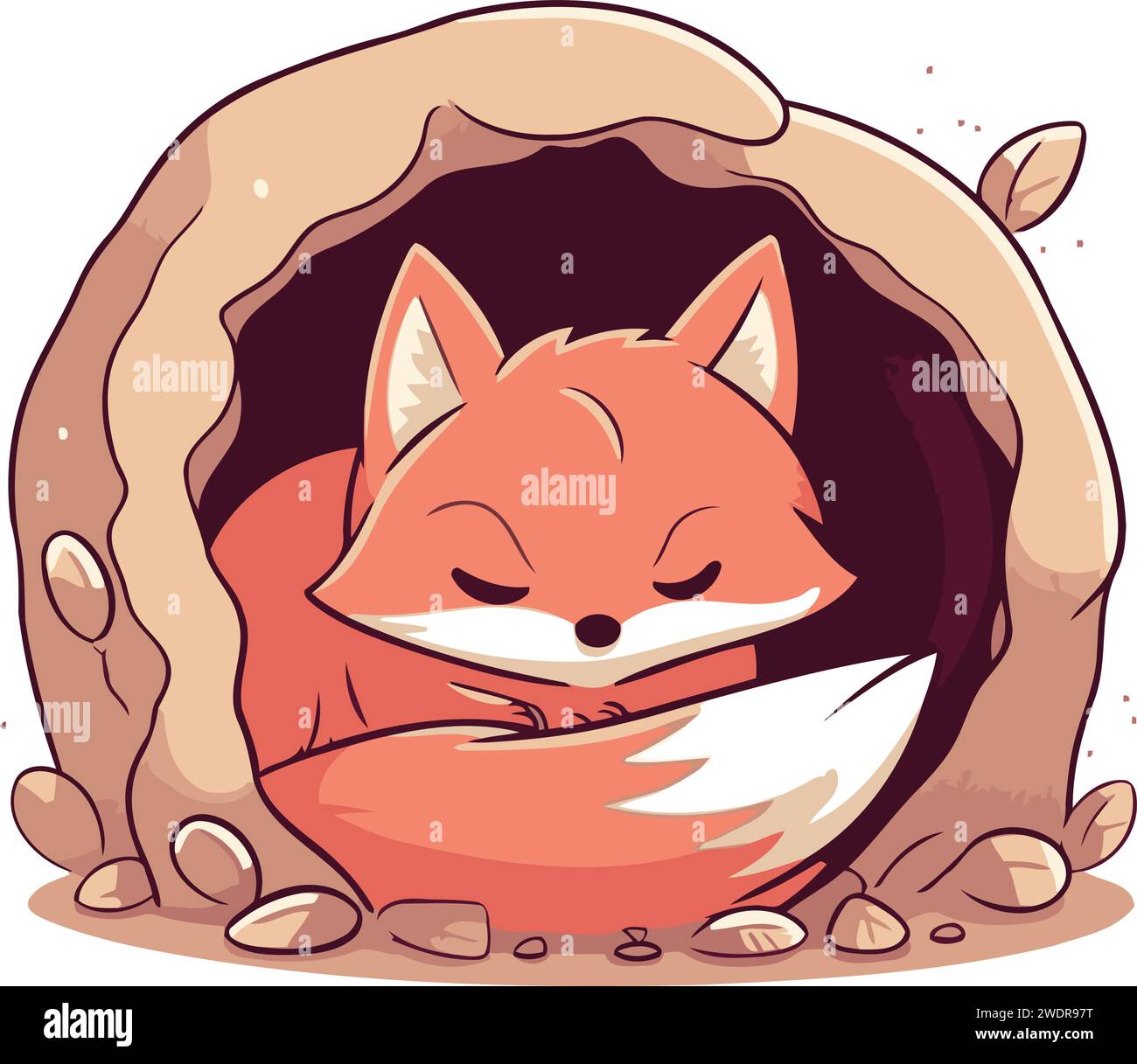 Cute cave Stock Vector Images - Alamy