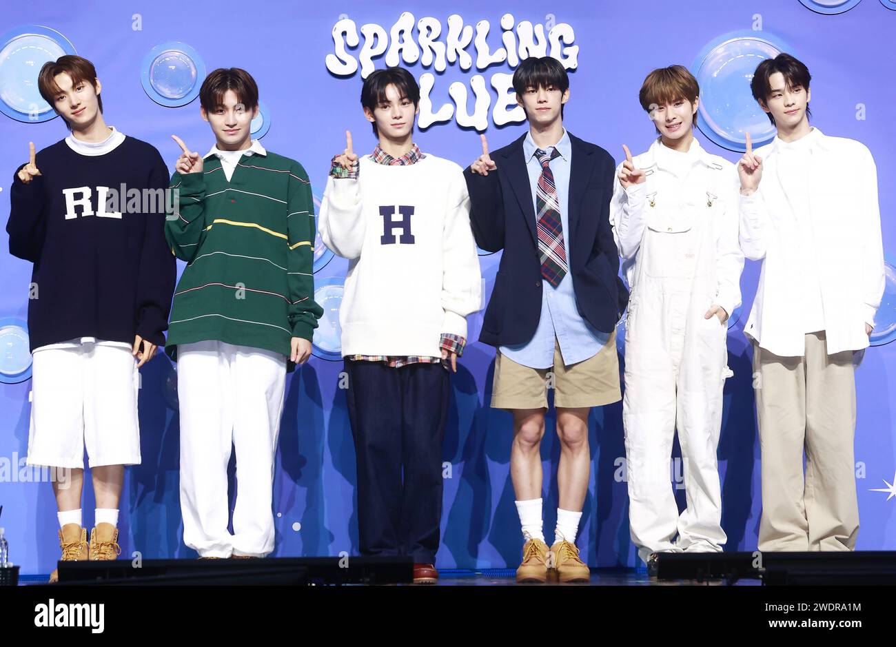 22nd Jan, 2024. S. Korean boy group TWS South Korean boy group TWS ...