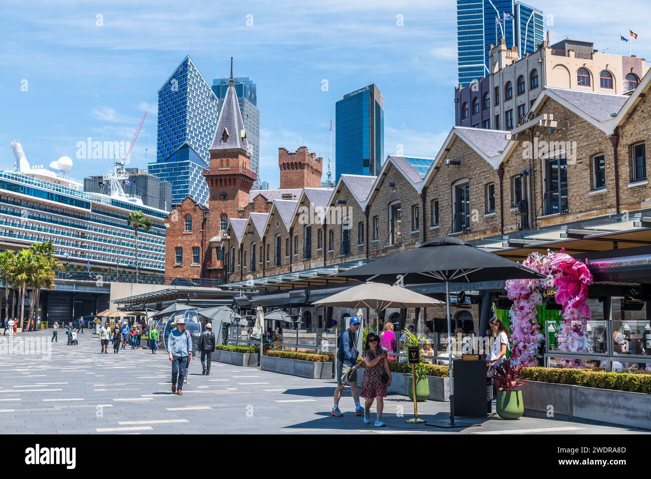 The Rocks: Sydney's Tourist and Harbour Precinct with City Centre ...