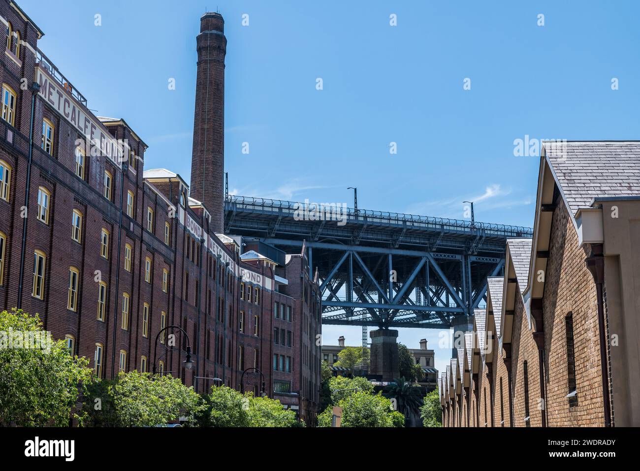 The Rocks: Sydney's Harbour and Tourist Precinct with Harbour Bridge ...