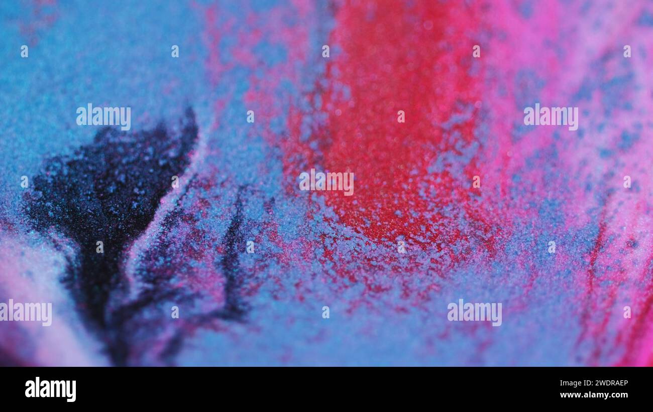 Glitter fluid drip ink wave hi-res stock photography and images - Alamy