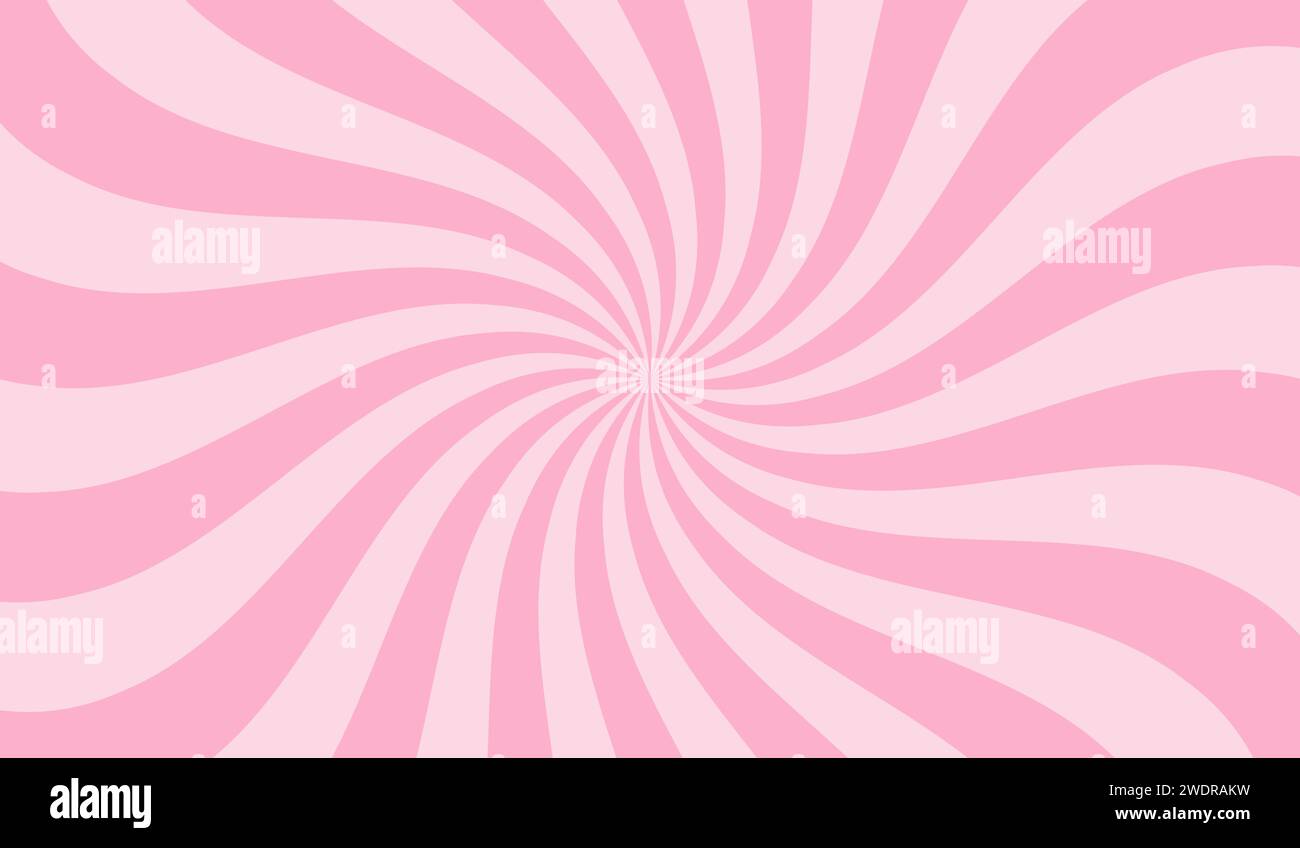 Ray twist light. Black color strips wavy isolated on white background ...