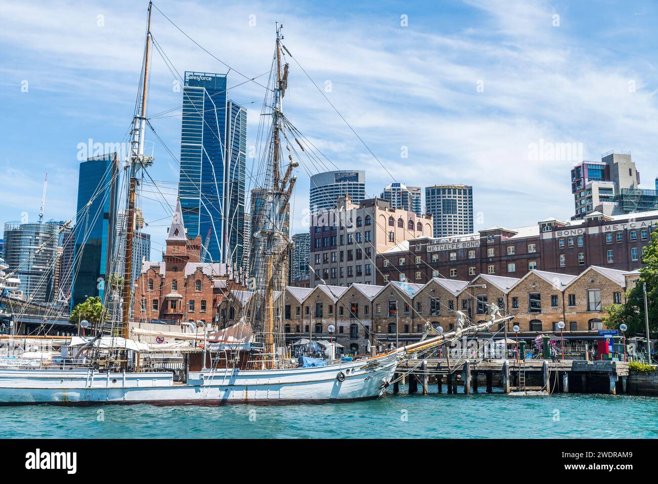 The Rocks: Sydney's Tourist and Harbour Precinct with City Centre ...