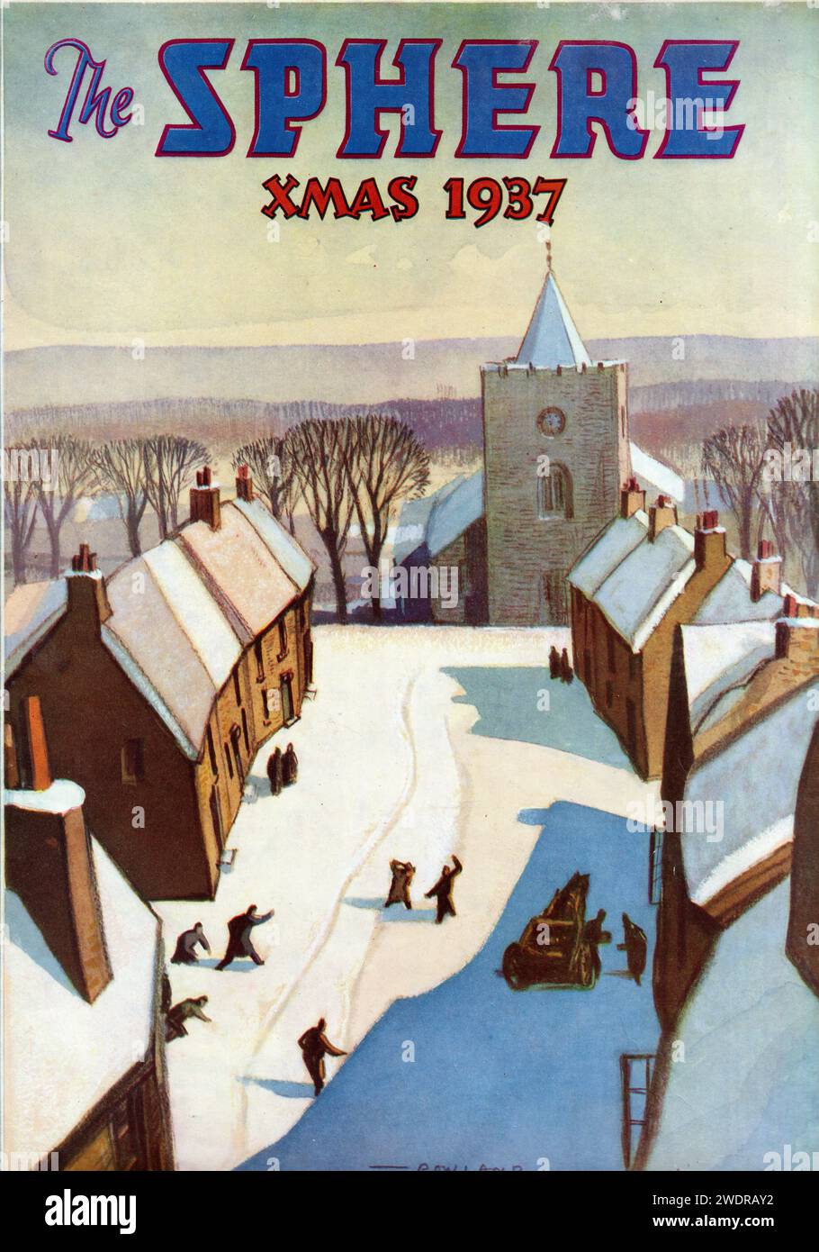 The Sphere Magazine, Christmas 1937 Stock Photo - Alamy