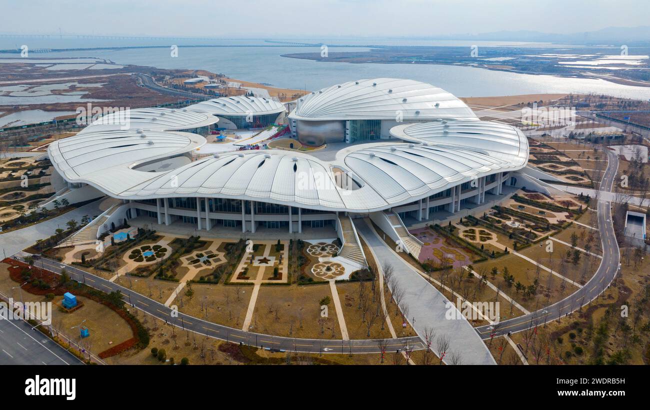Qingdao, China. 22nd Jan, 2024. The SCO Demonstration Zone ...