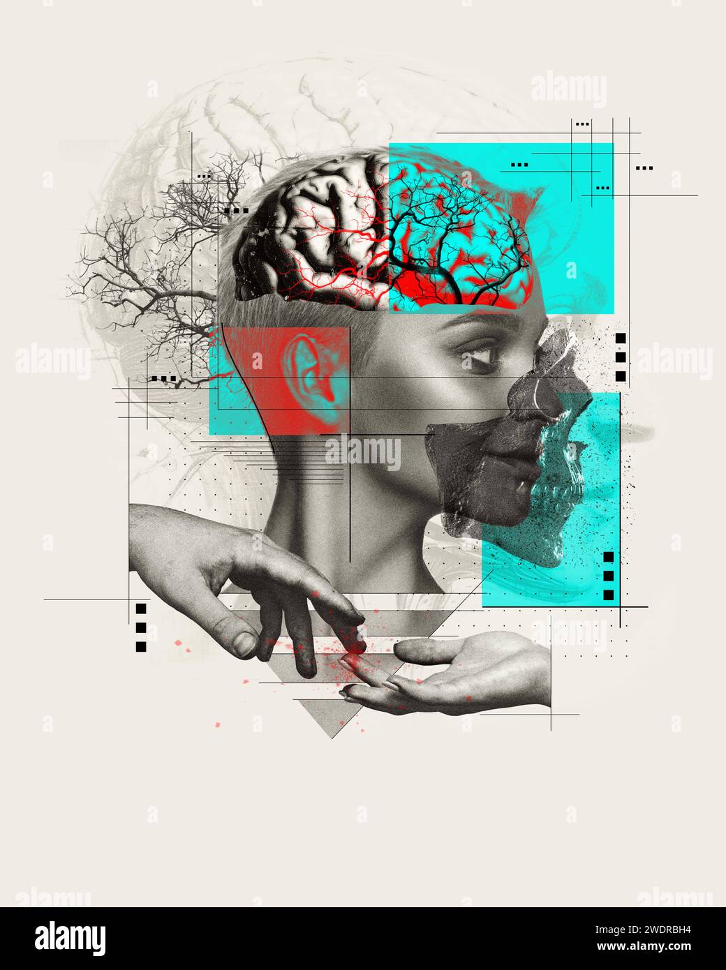 Artwork for a psychological thriller about memory manipulation and ...