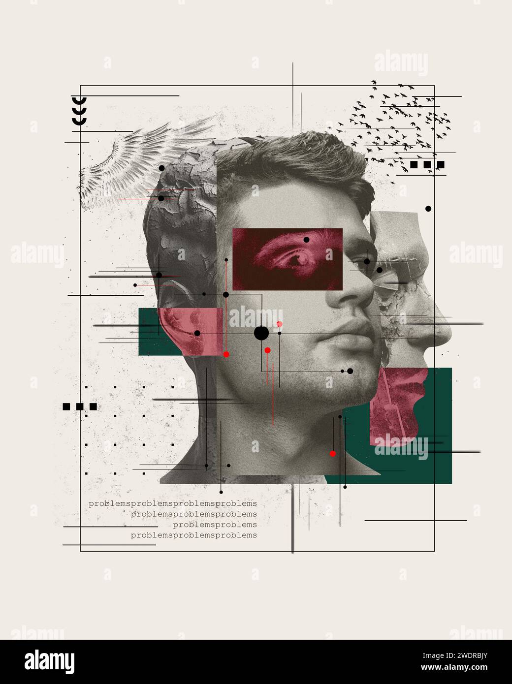 Artwork for a meditation app featuring guided visualizations for inner ...