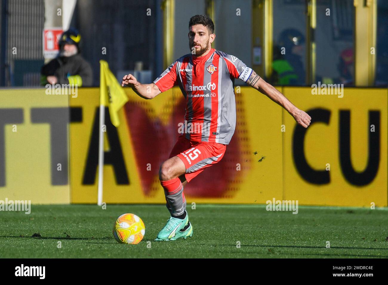 La Spezia, Italy. 20th Jan, 2024. Matteo Bianchetti (Cremonese) during ...