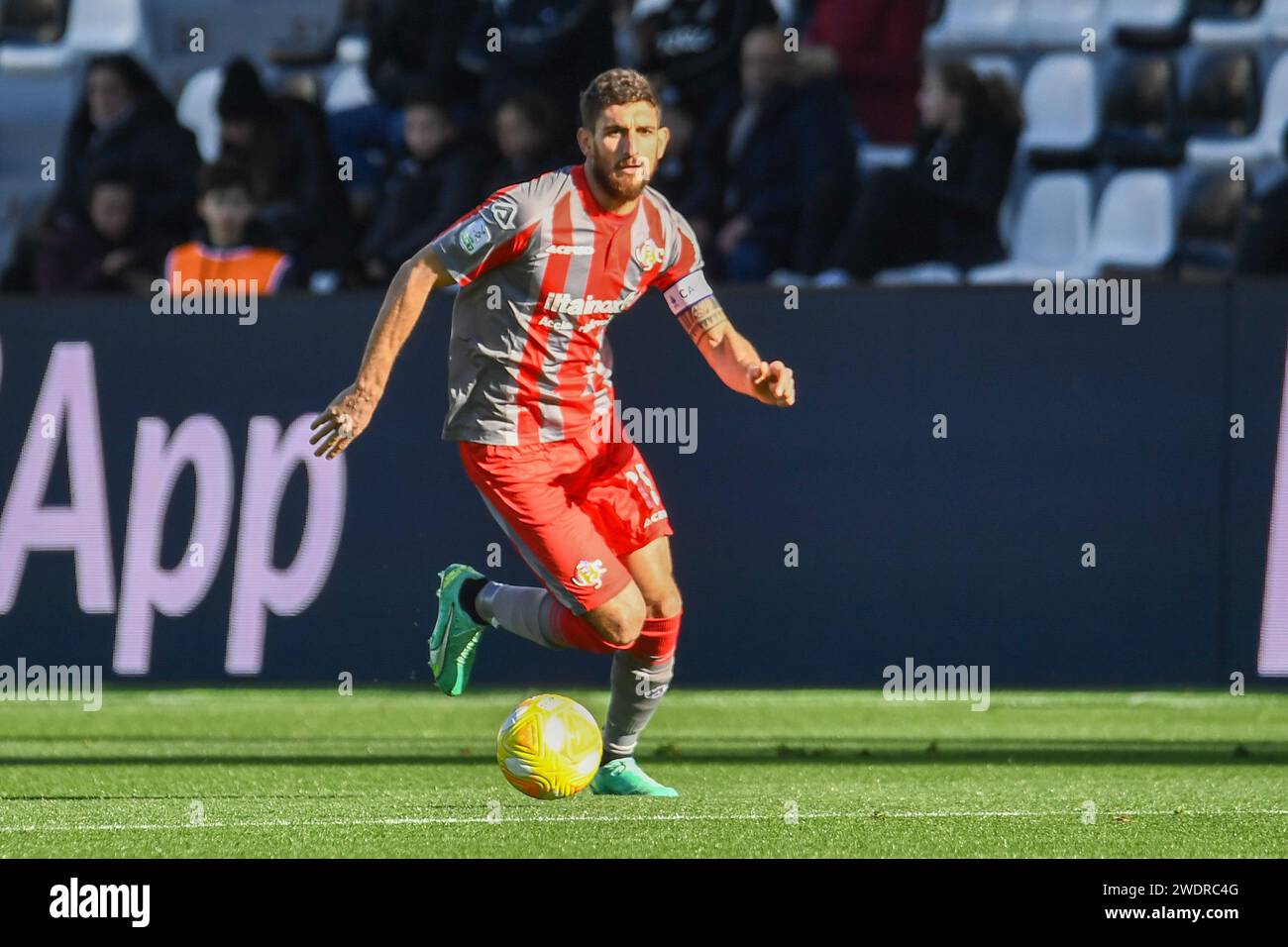 La Spezia, Italy. 20th Jan, 2024. Matteo Bianchetti (Cremonese) during ...