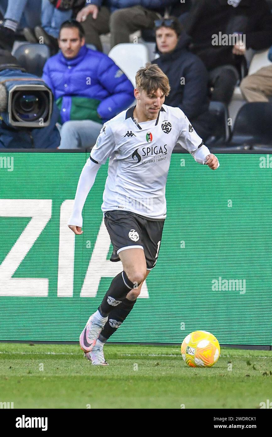La Spezia, Italy. 20th Jan, 2024. Tio Cipot (Spezia) during Spezia ...
