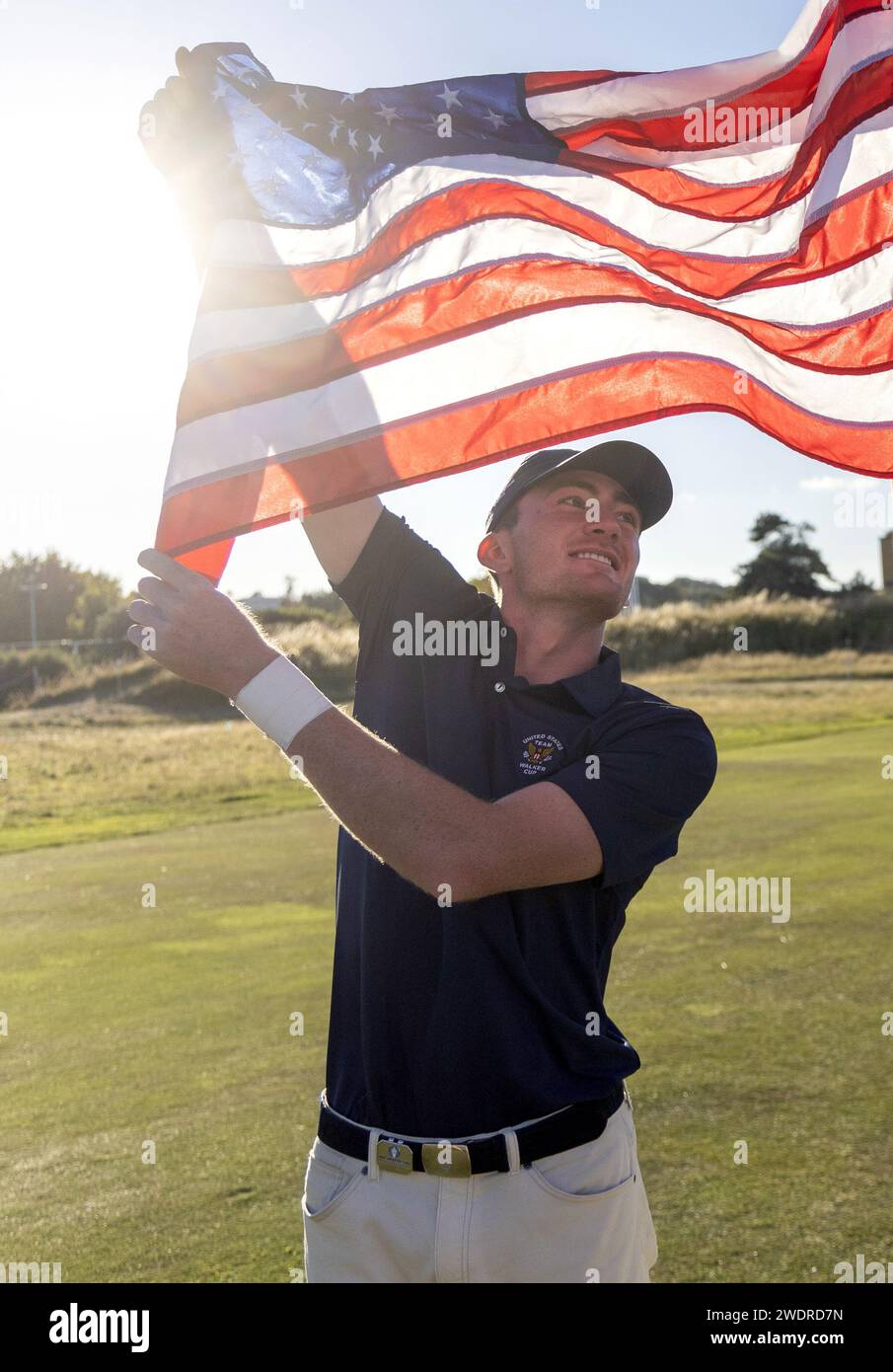 File photo dated 03-09-2023 of Nick Dunlap of the USA on the 17th green ...