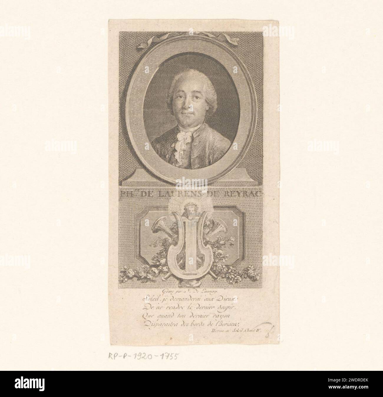 Portrait of Philippe Laurens de Reyrac, Nicolas de Launay (Goudsmid ...