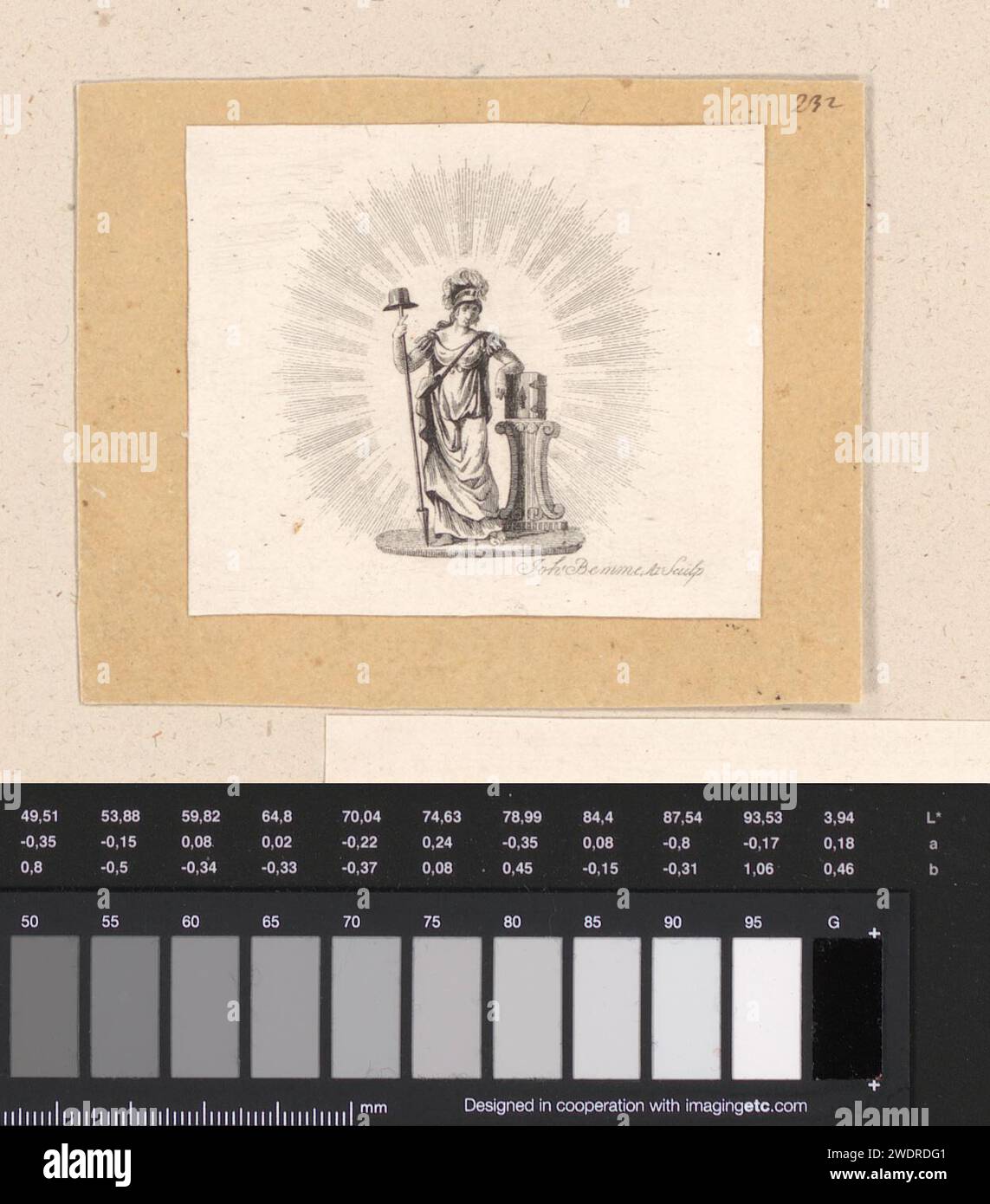 Personification of Divine Freedom, Joannes Bemme, 1785 - 1818 print A ...