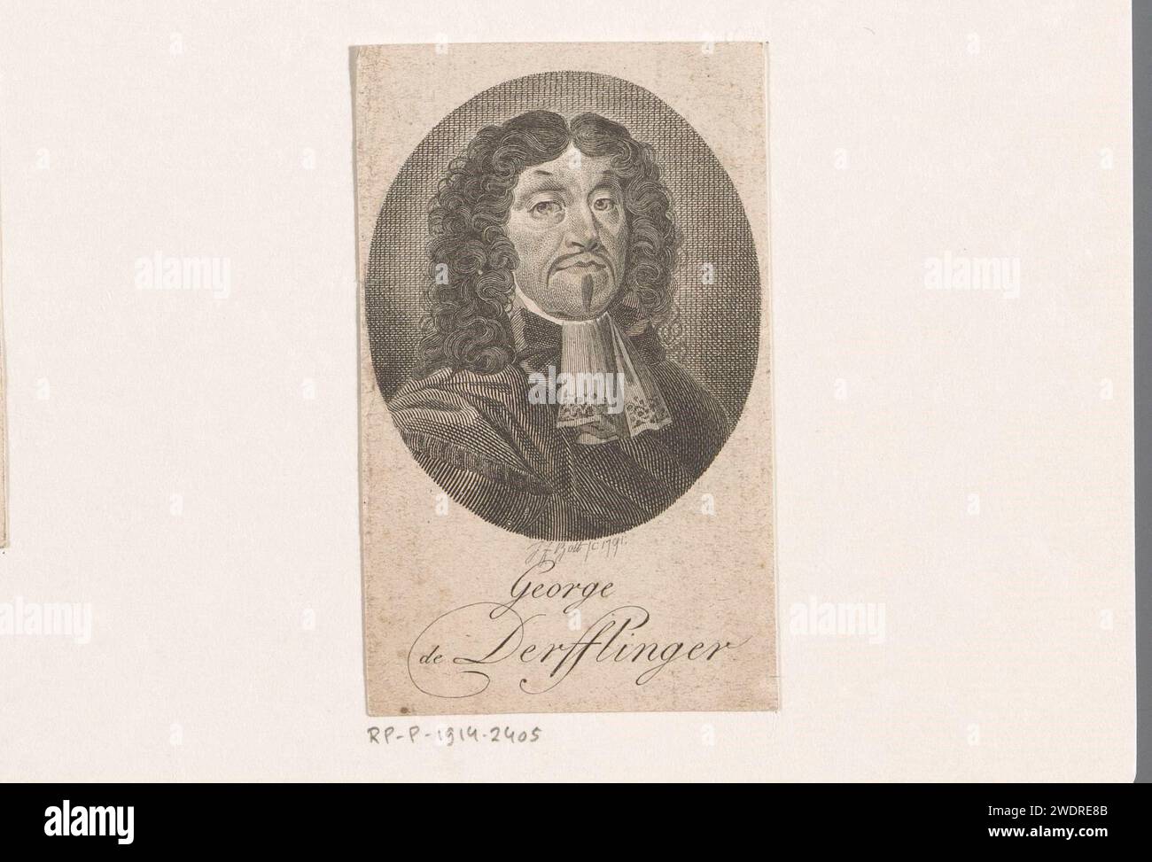 PortraT van Georg, Freiherr von Derfflinger, Johann Friedrich Bolt ...