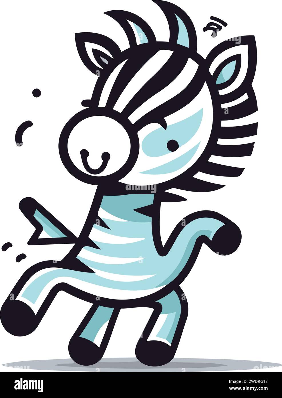 Zebra clipart Cut Out Stock Images & Pictures - Alamy