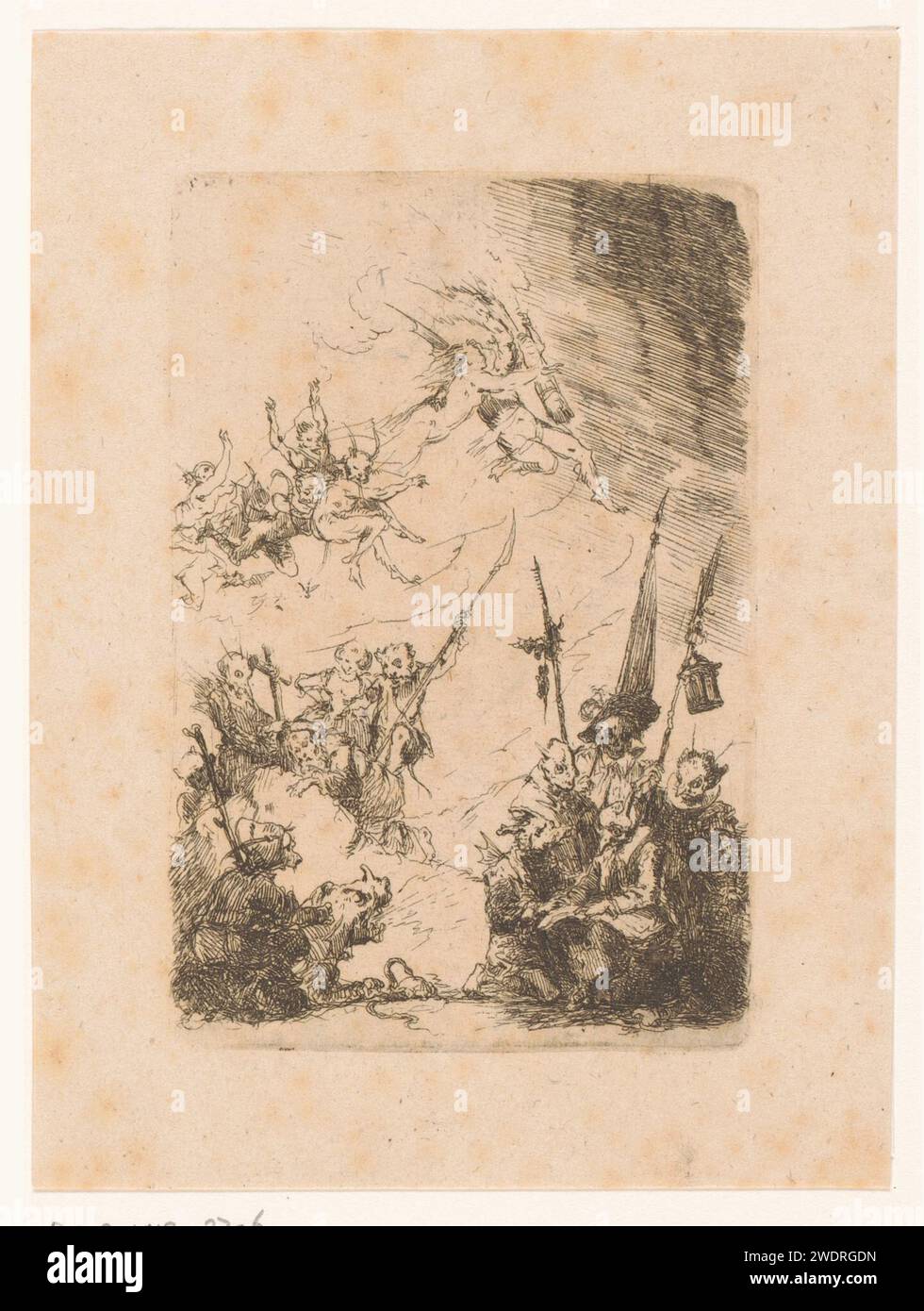 The torment of st antonius by demons hi-res stock photography and ...