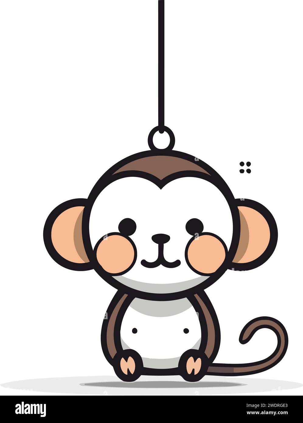 Hanging cable Stock Vector Images - Alamy