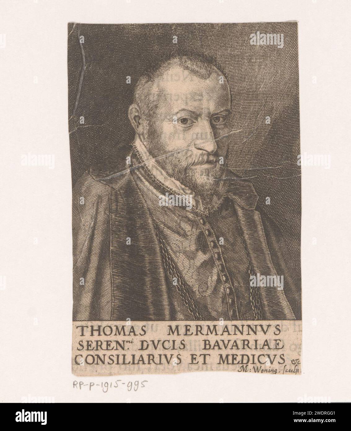 PortraT van Thomas Mermann von Schönberg, Michael Wening, 1675 - 1718 ...