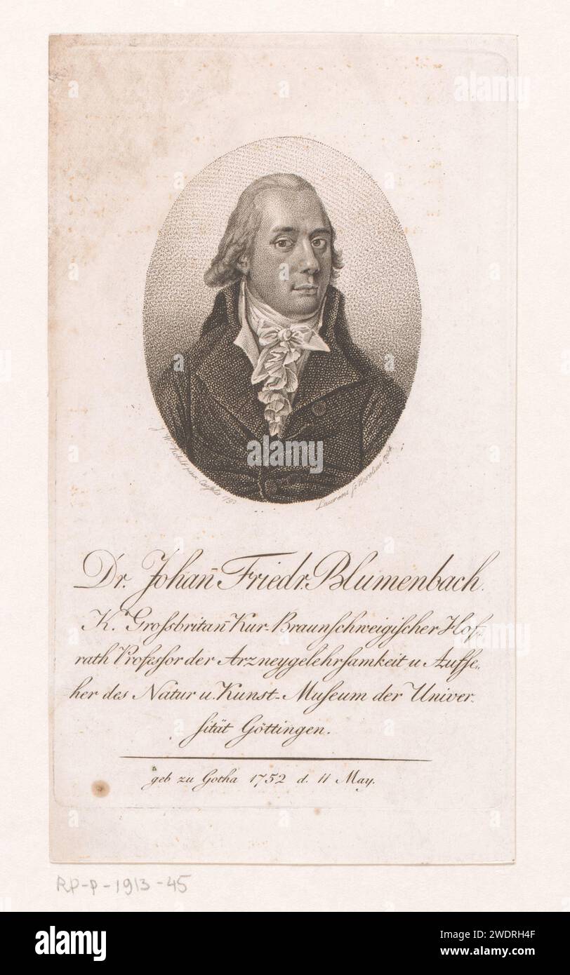 Johann friedrich blumenbach hi-res stock photography and images - Alamy