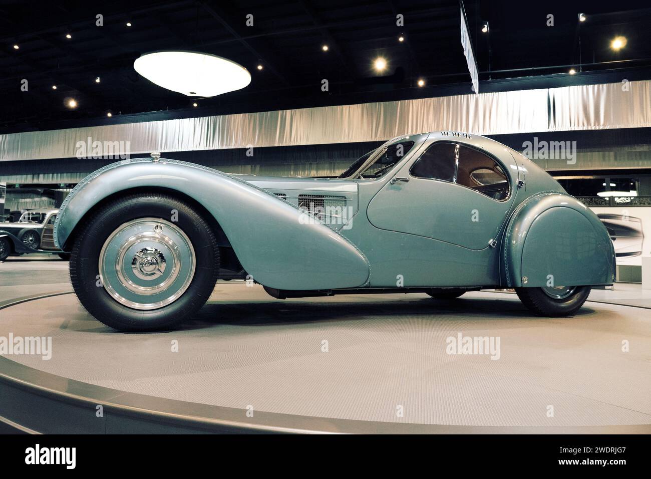 1936 Bugatti Type 57SC Atlantic at the Mullin Automotive Museum Oxnard ...