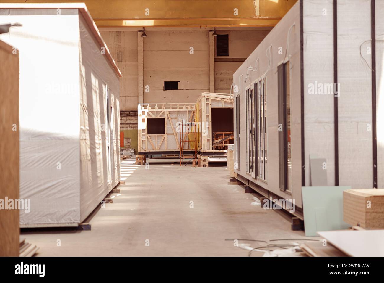 Prefabricated container houses in hi-res stock photography and images ...
