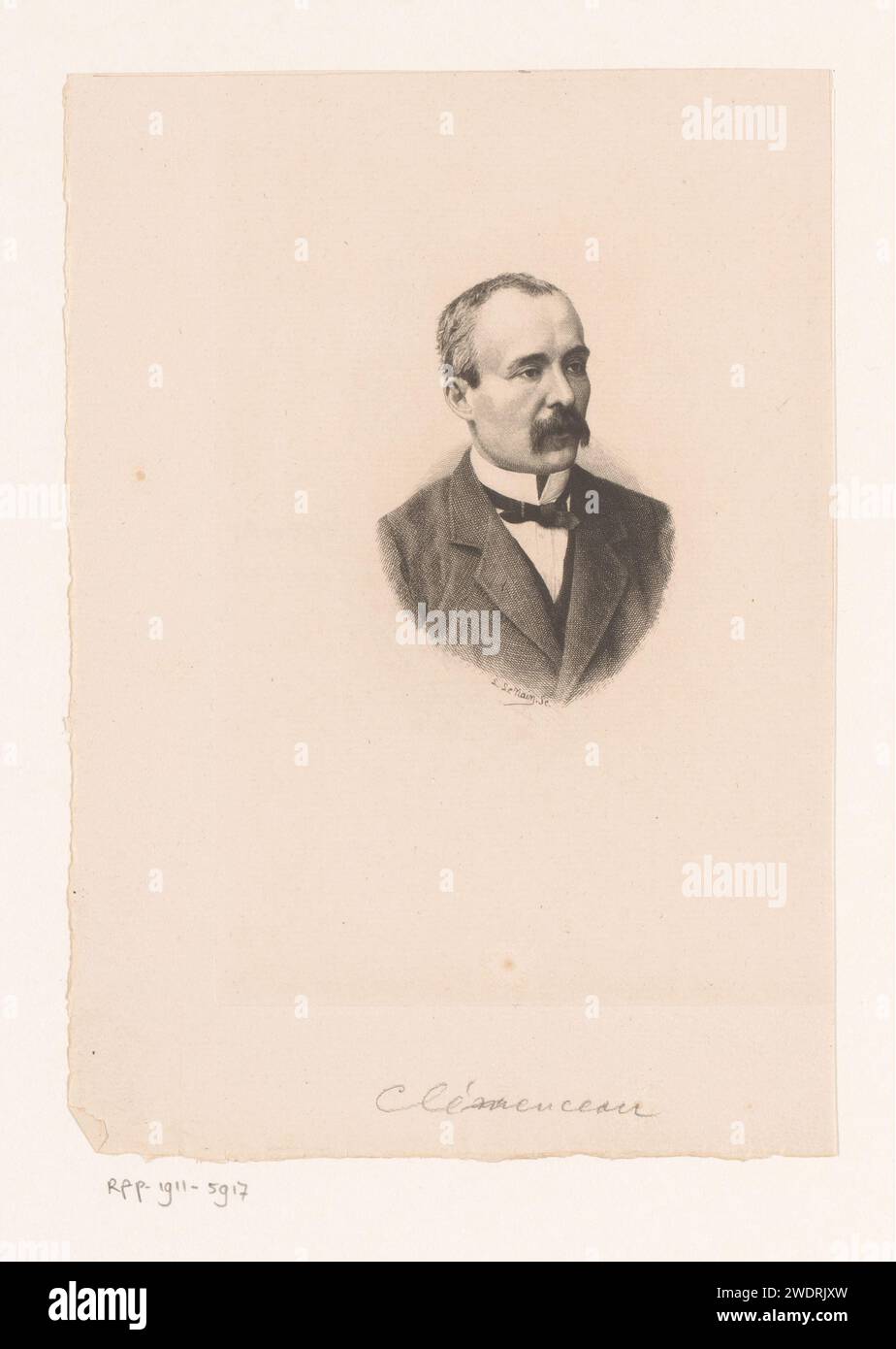 Portret van George Eugène Benjamin Clemenceau, Louis Le Nain, 1861 ...
