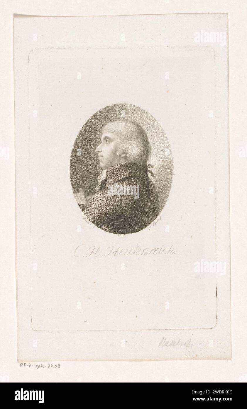 PortraT van Carl Heinrich Heydenreich, Johann Friedrich Bolt, after ...