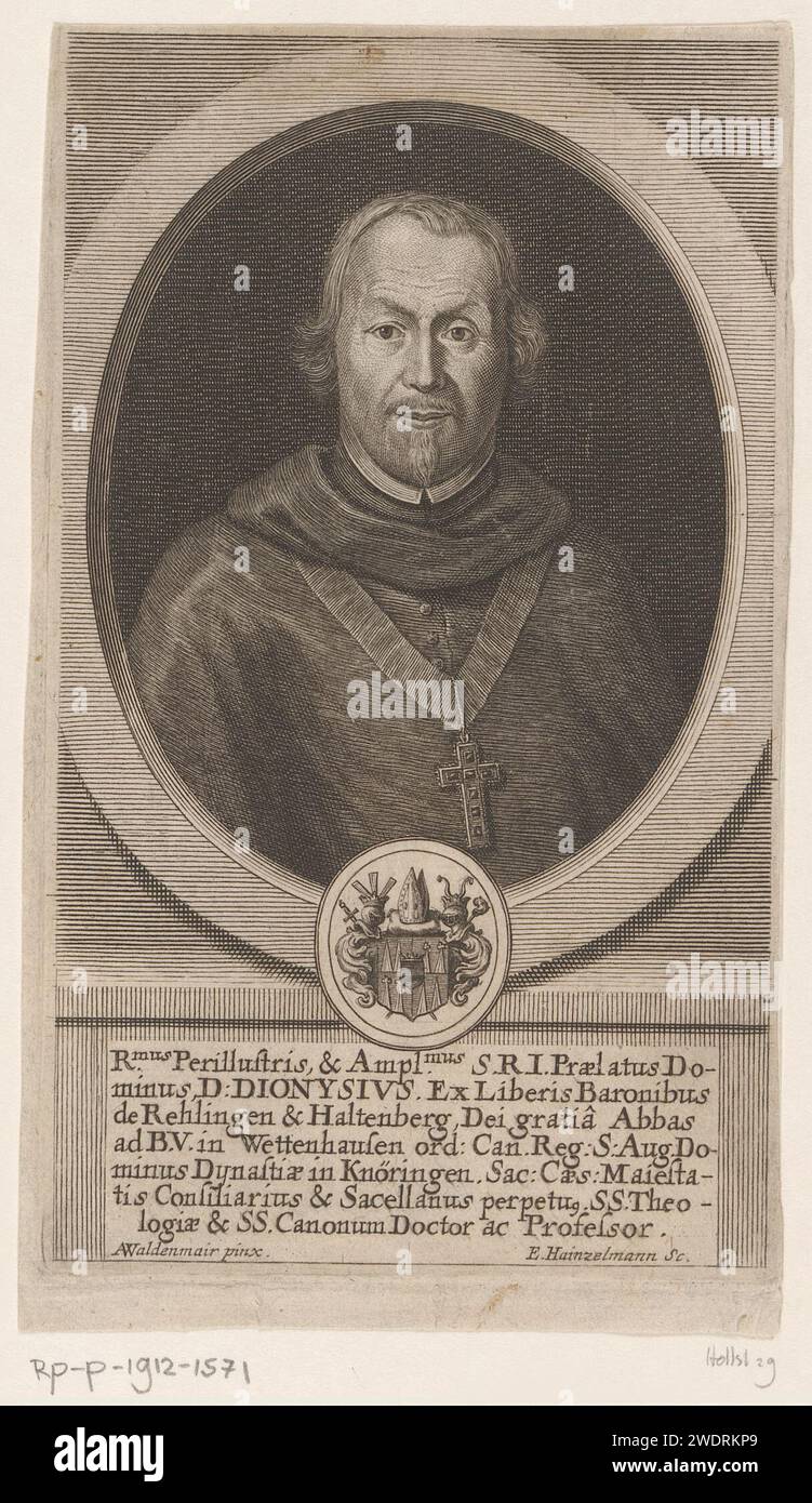 PortraT van Dionysius von Rehlingen, Elias Hainzelmann, After A ...
