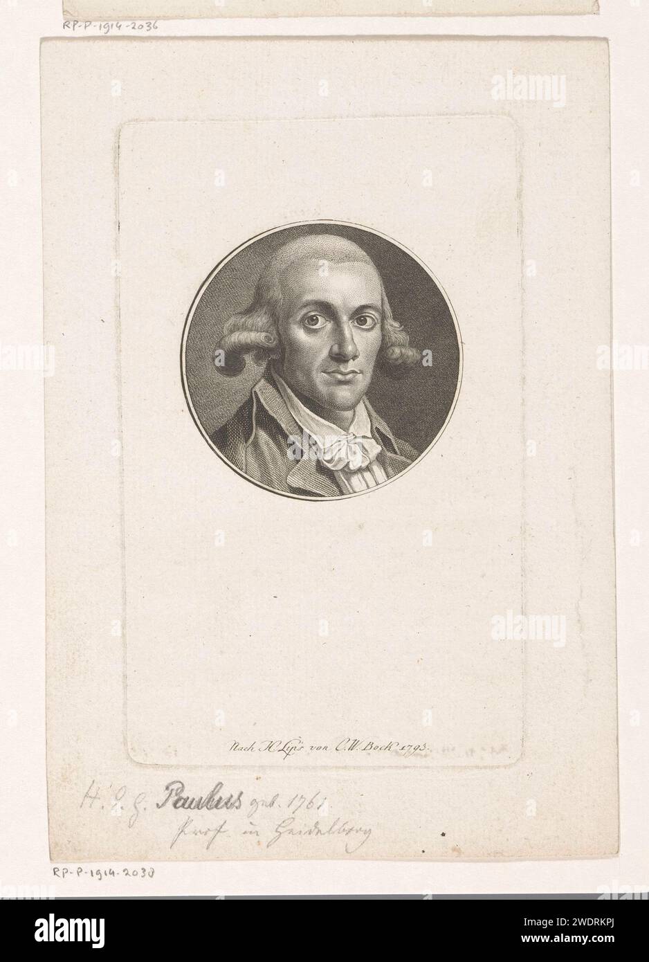 Heinrich eberhard gottlob paulus hi-res stock photography and images ...