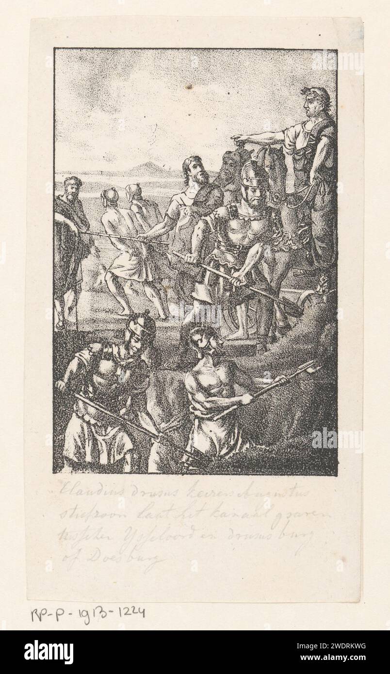 Roman General Nero Claudius Drusus commissioned the digging of a ...