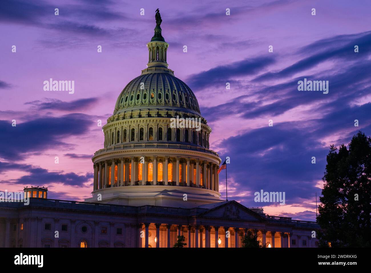 Capitol building. Capitol hill, Washington DC. Majestic Congress is a ...