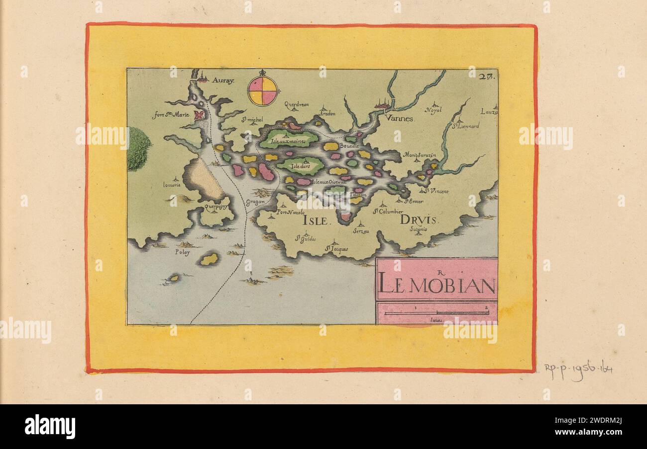 Map of the Department of Morbihan, Anonymous, After Christophe Tassin ...