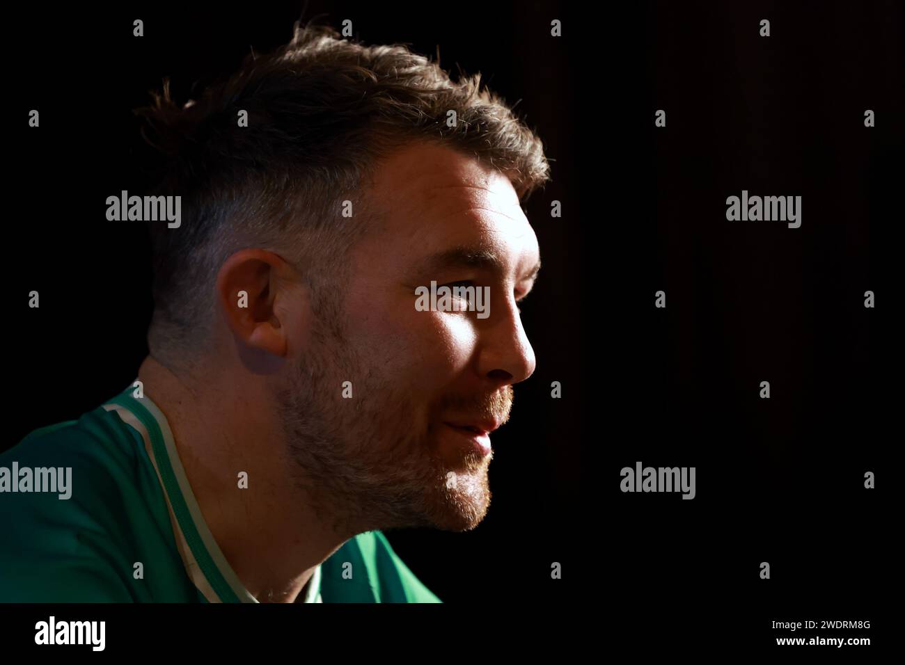 Ireland captain Peter O'Mahony during the 2024 Guinness Men's Six ...