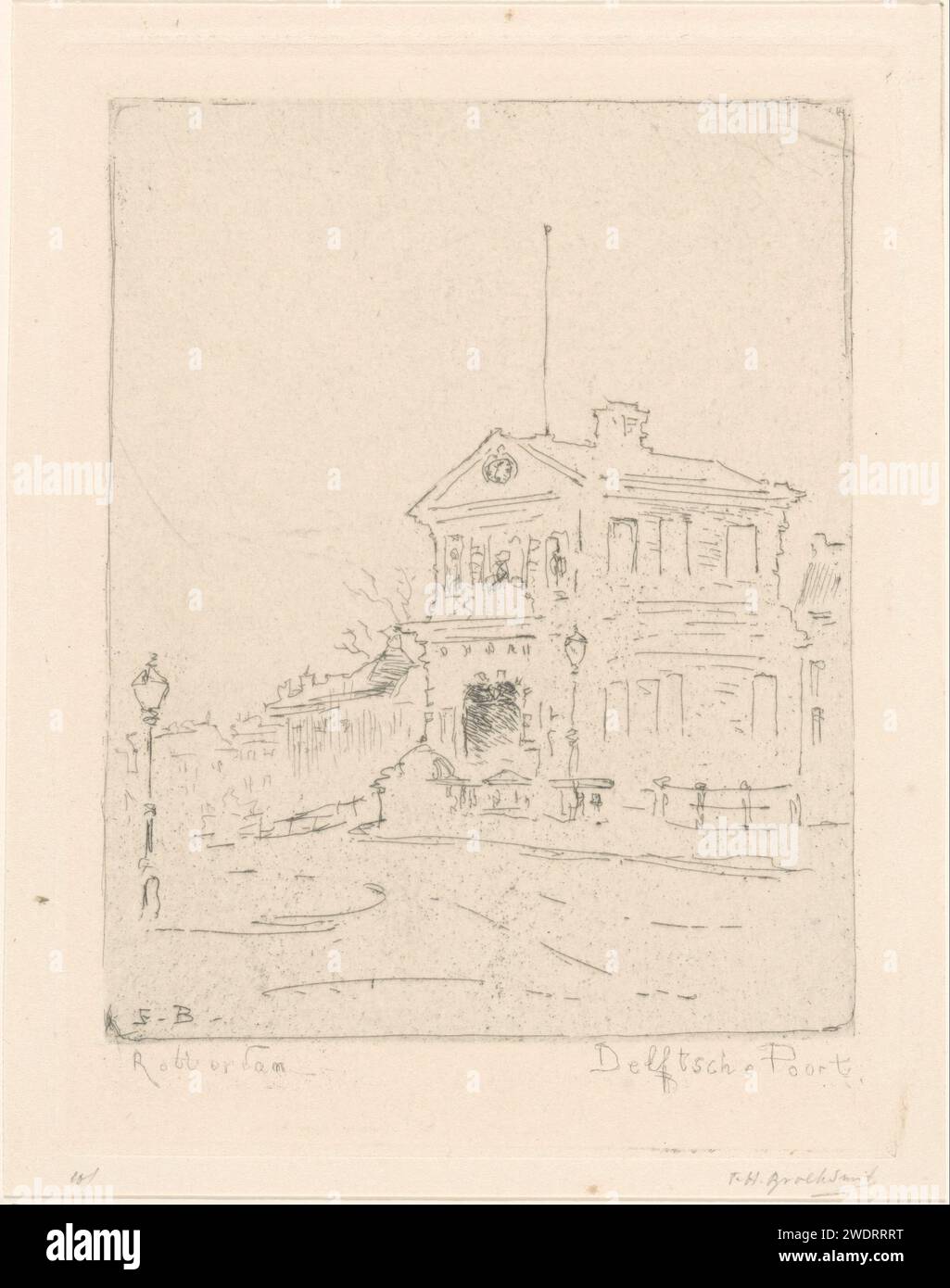 Delftsche Poort, Frederika Henriëtte Broeksmit, 1885 - 1931 print View ...