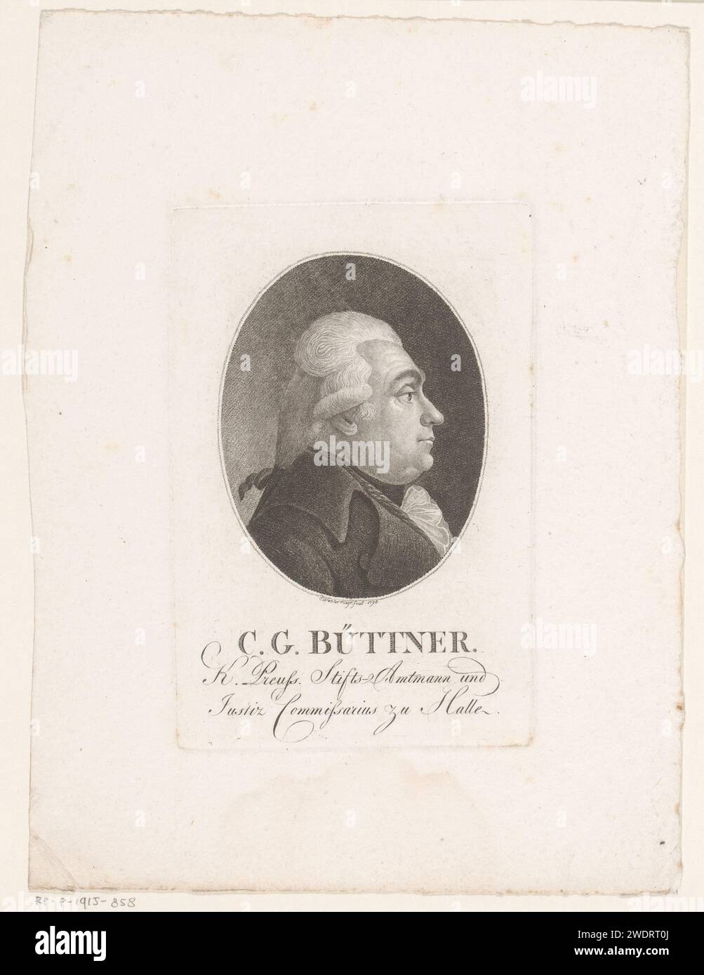 Christoph gottlieb buttner hi-res stock photography and images - Alamy