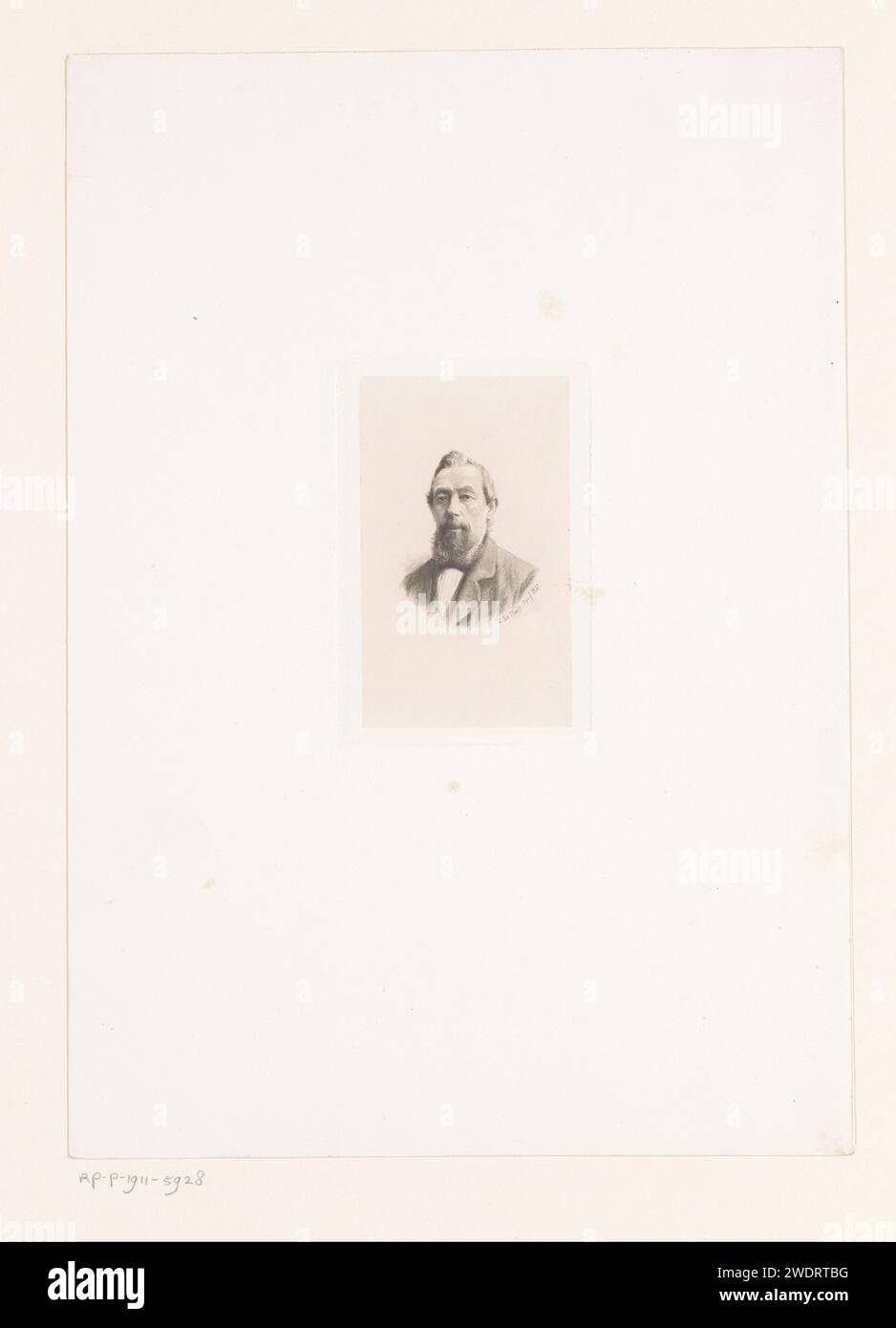 Portrait of an unknown man, possibly Bonaventure Egge, Louis le nain ...