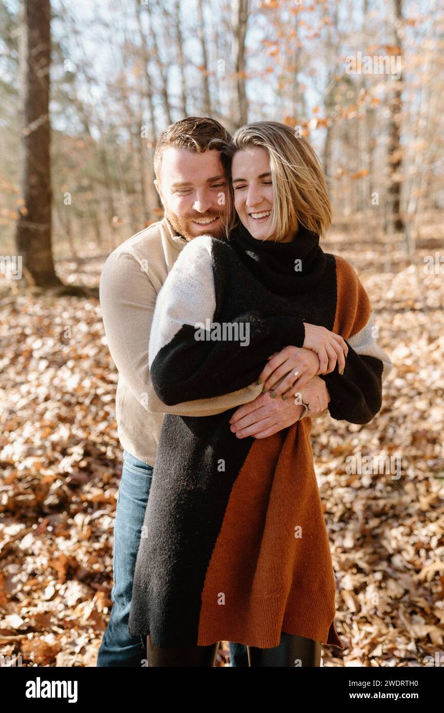 Joyful excited married couple hi-res stock photography and images - Alamy