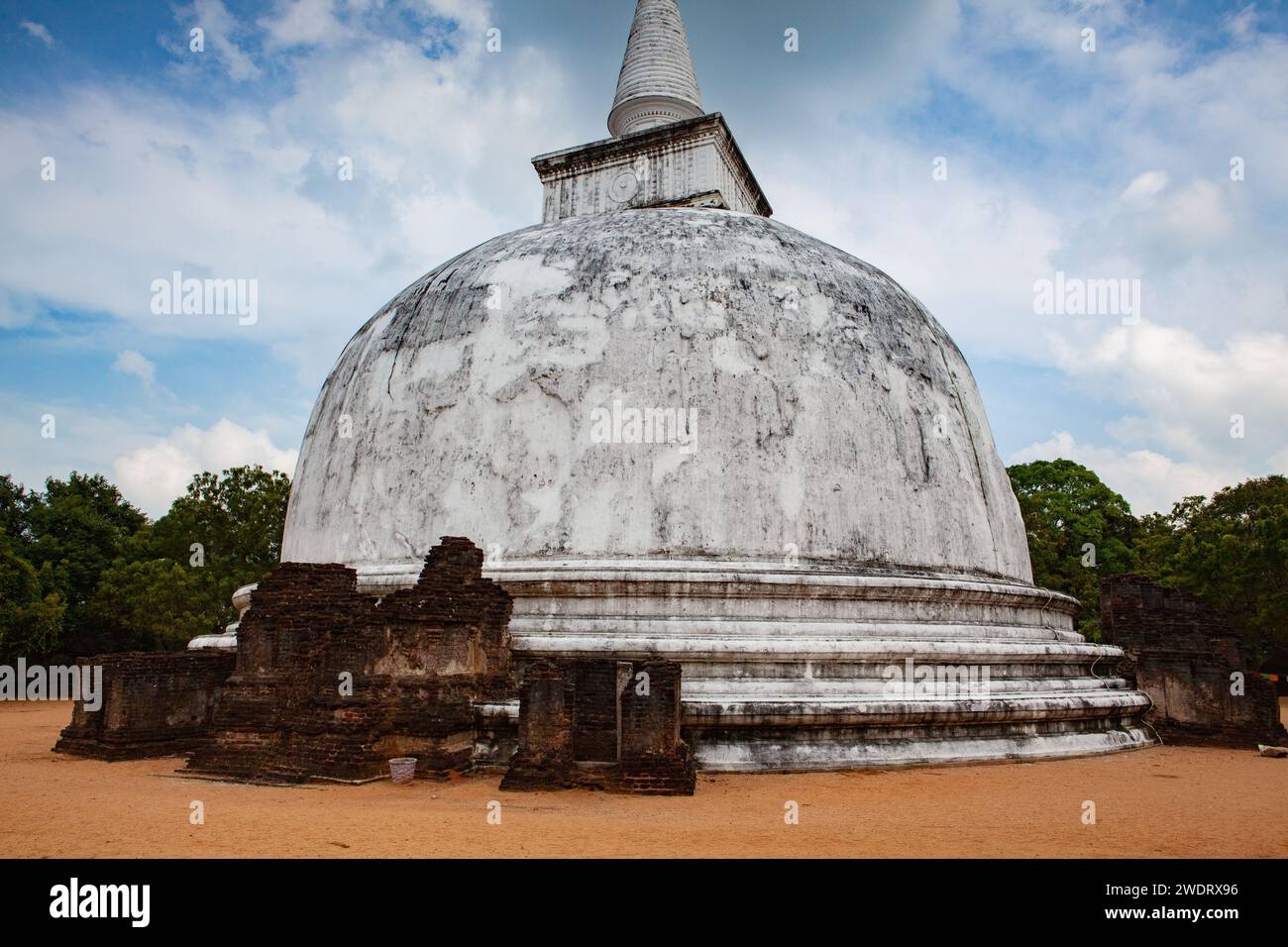 The Somawathiya Chaitya is a Buddhist Stupa situated in the anci Stock ...