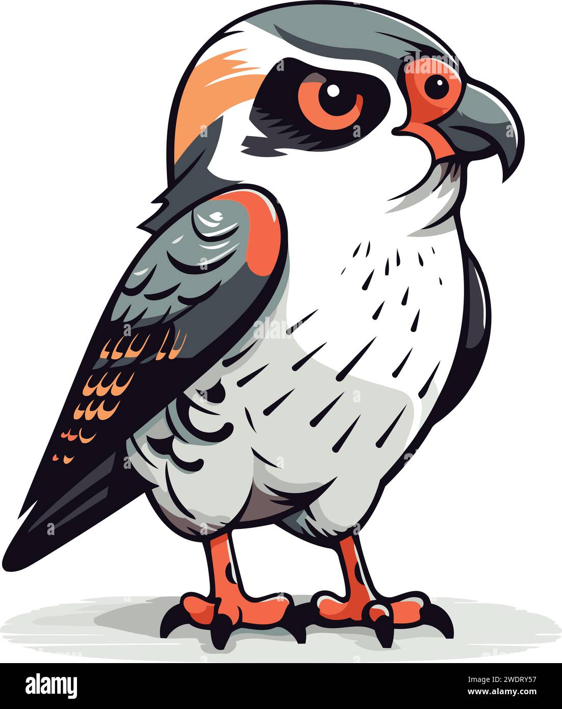 Legged bird Stock Vector Images - Alamy