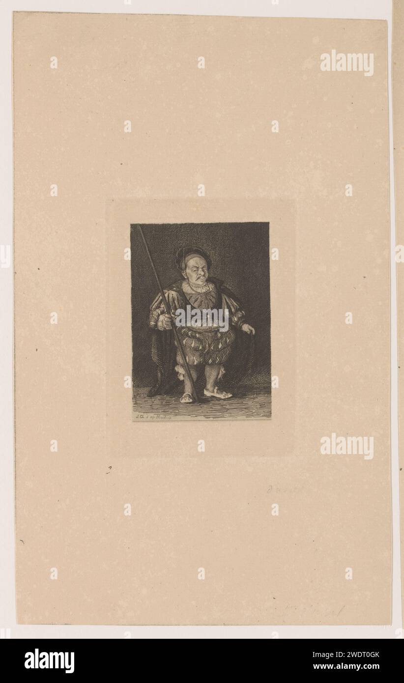 Nar, J. Ursel, after Jean Baptiste Madou, 1875 print Brussels paper ...