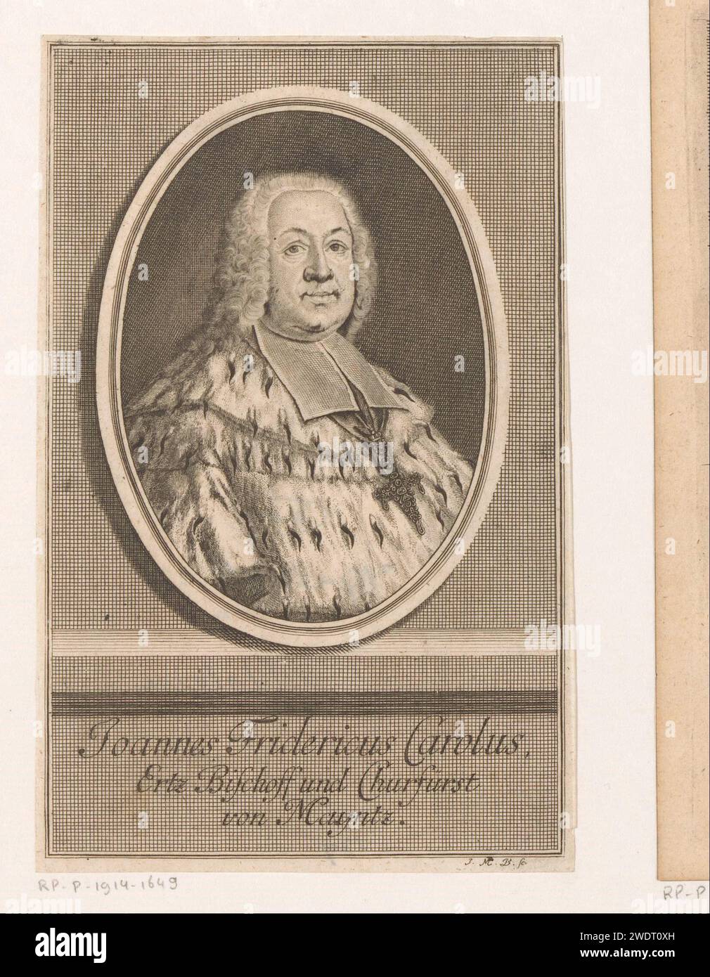 Johann friedrich carl von ostein hi-res stock photography and images ...