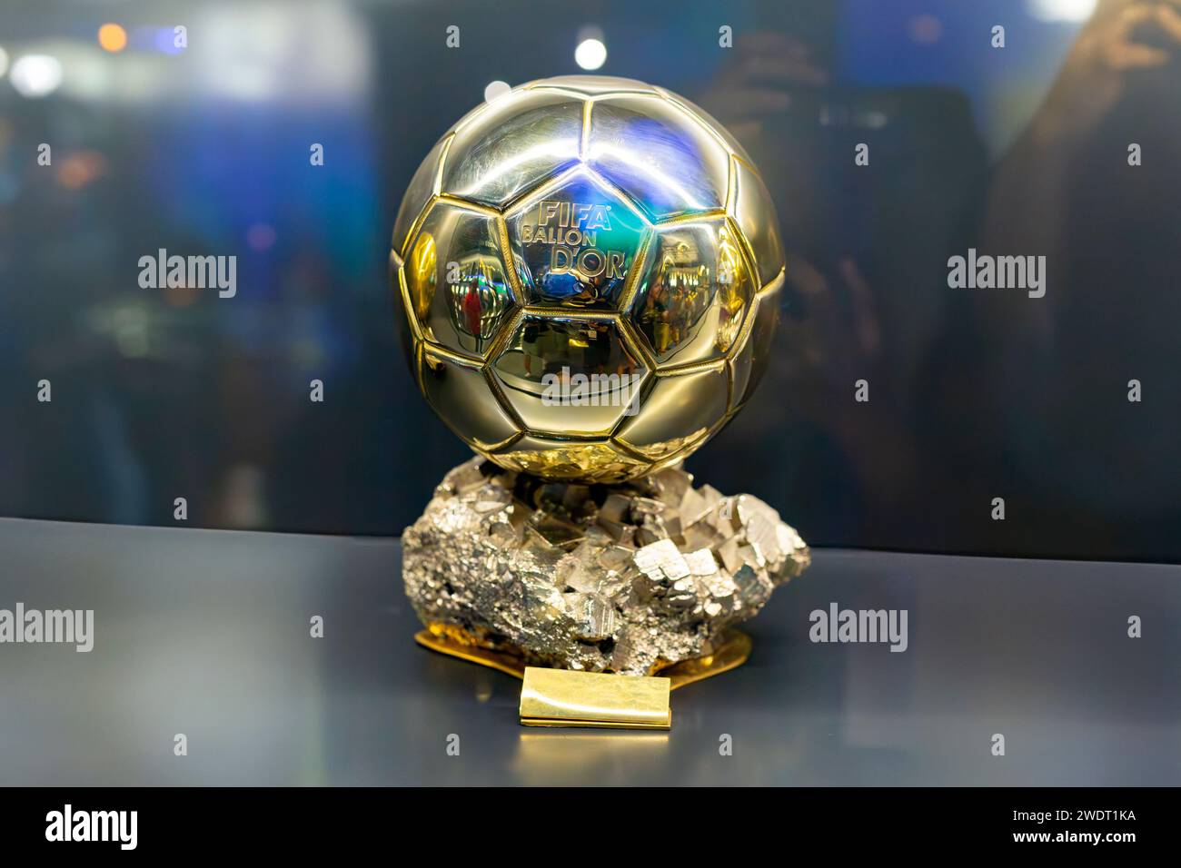 Ballon d'Or. Golden Ball. Award for the best soccer player during a ...
