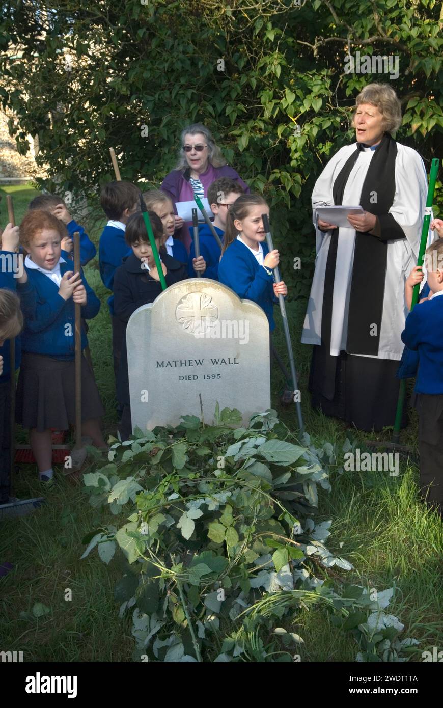 Braughing, Hertfordshire, England 1st October 2015. Old Mans Day, the ...