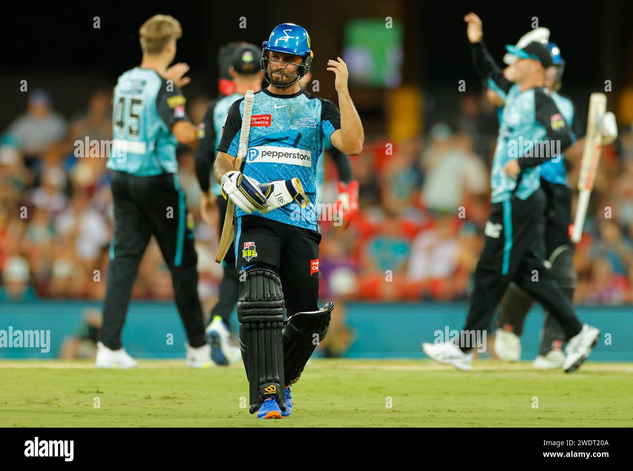 Gold Coast, Australia. 22nd Jan 2024. Adelaide are really struggling as ...