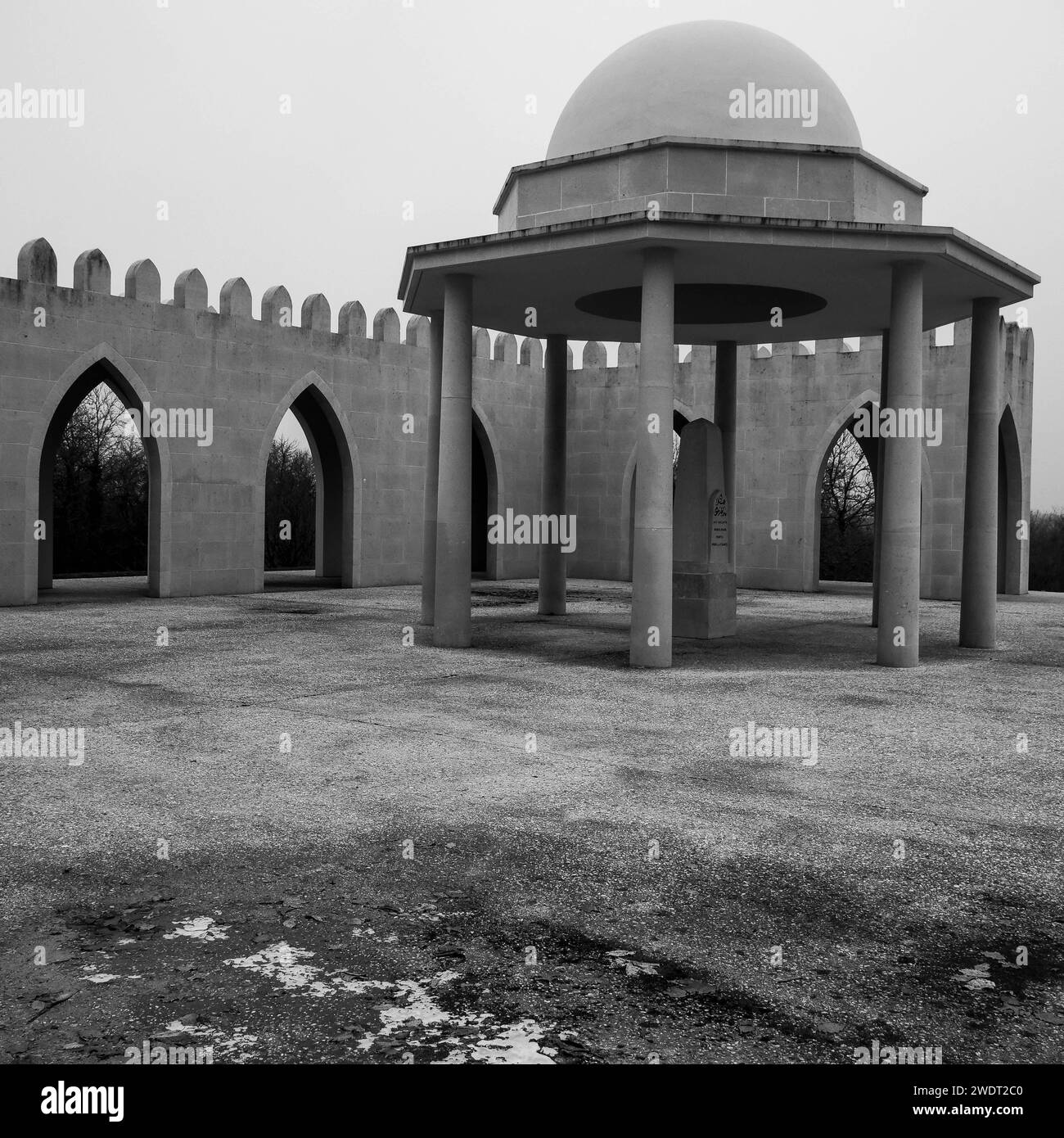Muslim soldiers memorial, French National necropolis, Douaumont, Meuse ...