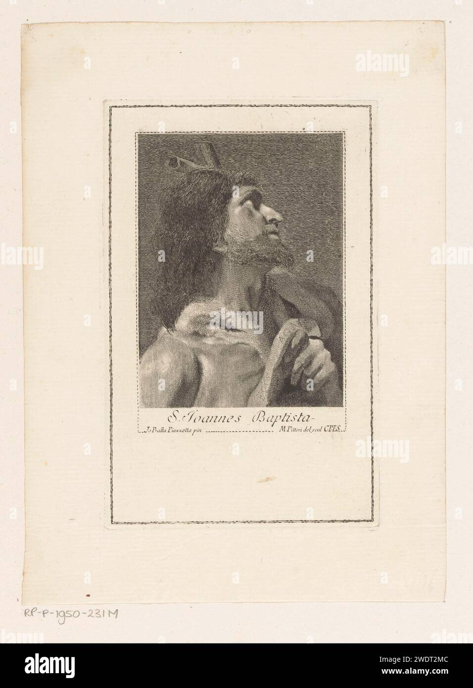 De Heilige Johannes de doper, Giovanni Marco Pitteri, After Giovanni ...