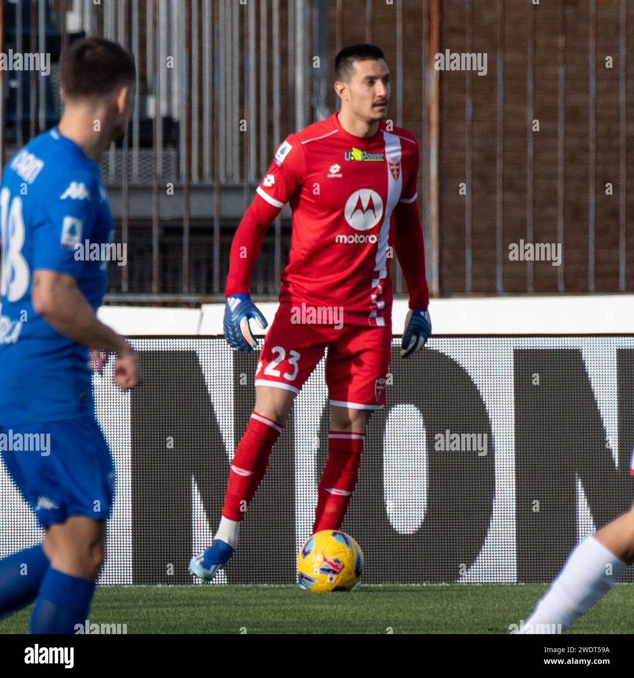 Empoli, Italy. 21st Jan, 2024. Sorrentino Alessandro Monza portrait ...