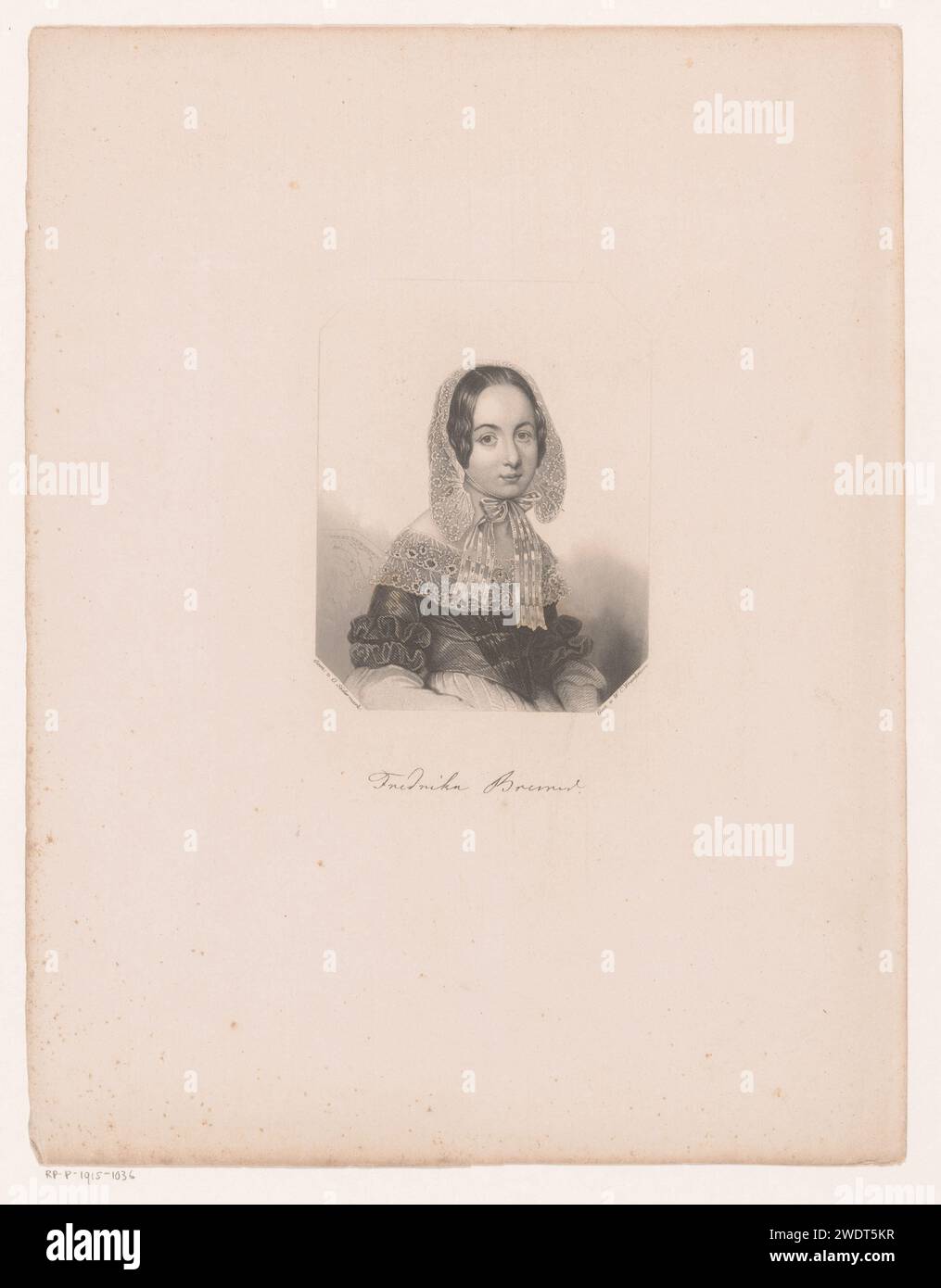 Porter Van Fredrika Bremer, William Colley Wrankmore, After Olof Johan ...